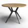 Mercury Row® Etna Round Solid Wood Top Metal Base Dining Table & Reviews | Wayfair
